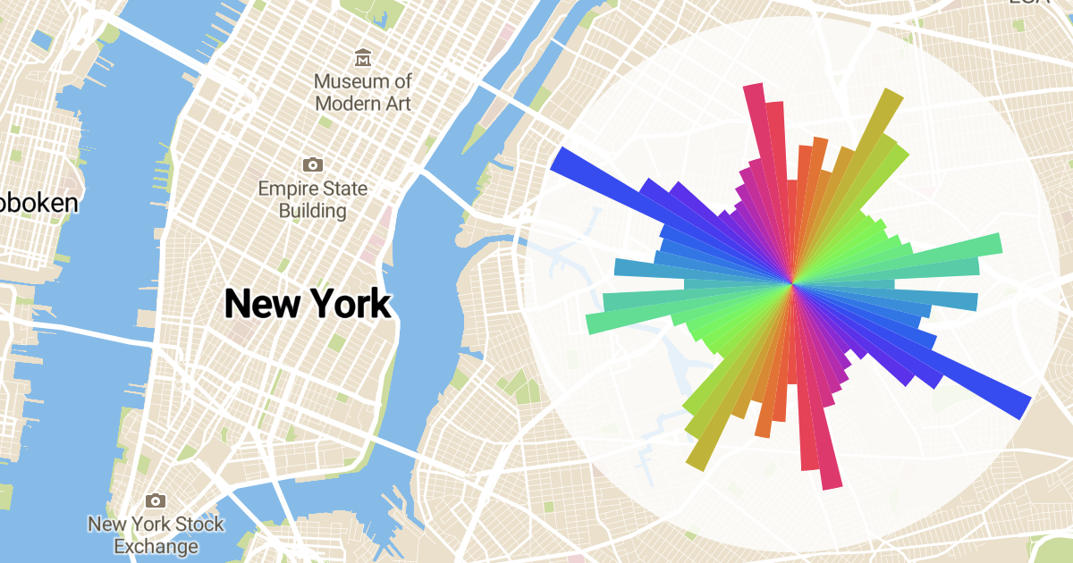 Road Orientations Interactive Map